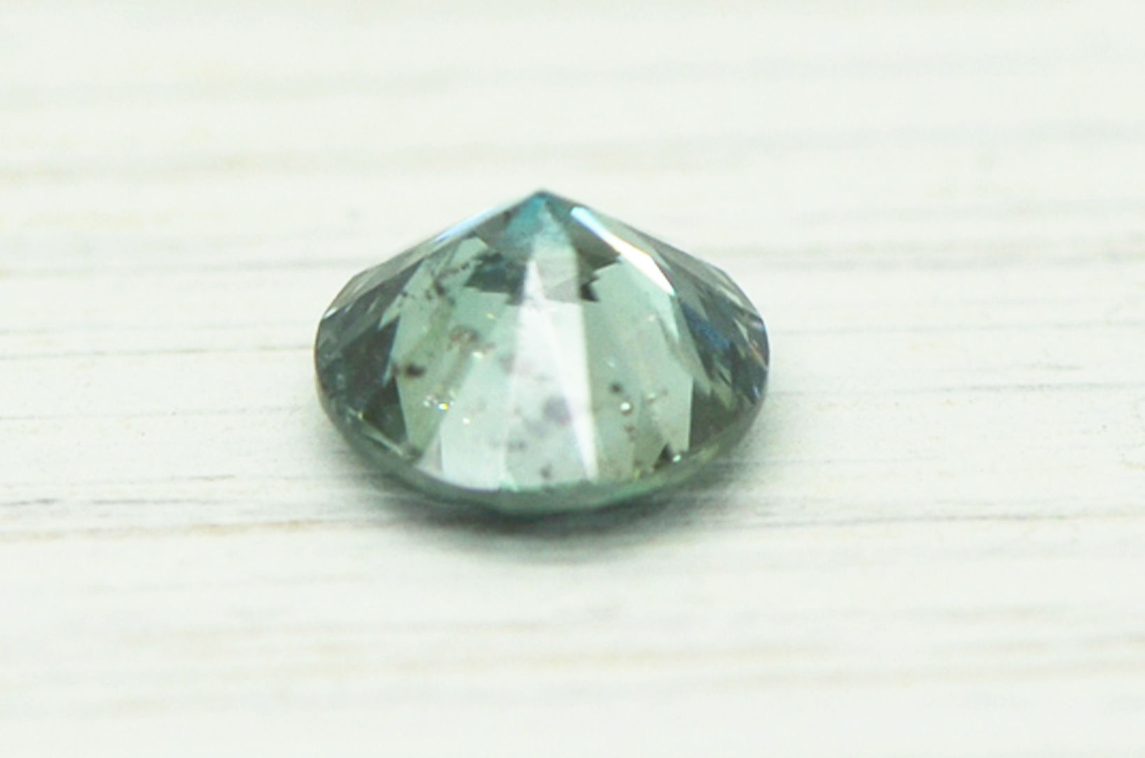 Loose Blue Diamond Natural Enhanced Round Shape Fancy SI2 Certified 0. ...