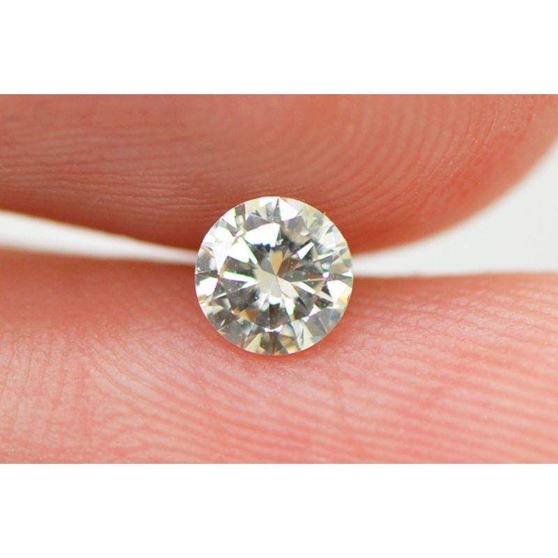 Loose Round Shape Diamond 0.30 Carat H VVS2 Certified Natural Enhanced ...