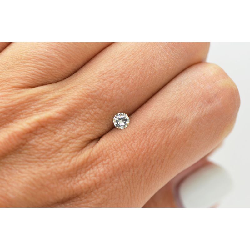 Loose Round Shape Diamond 0.30 Carat H VVS2 Certified Natural Enhanced ...